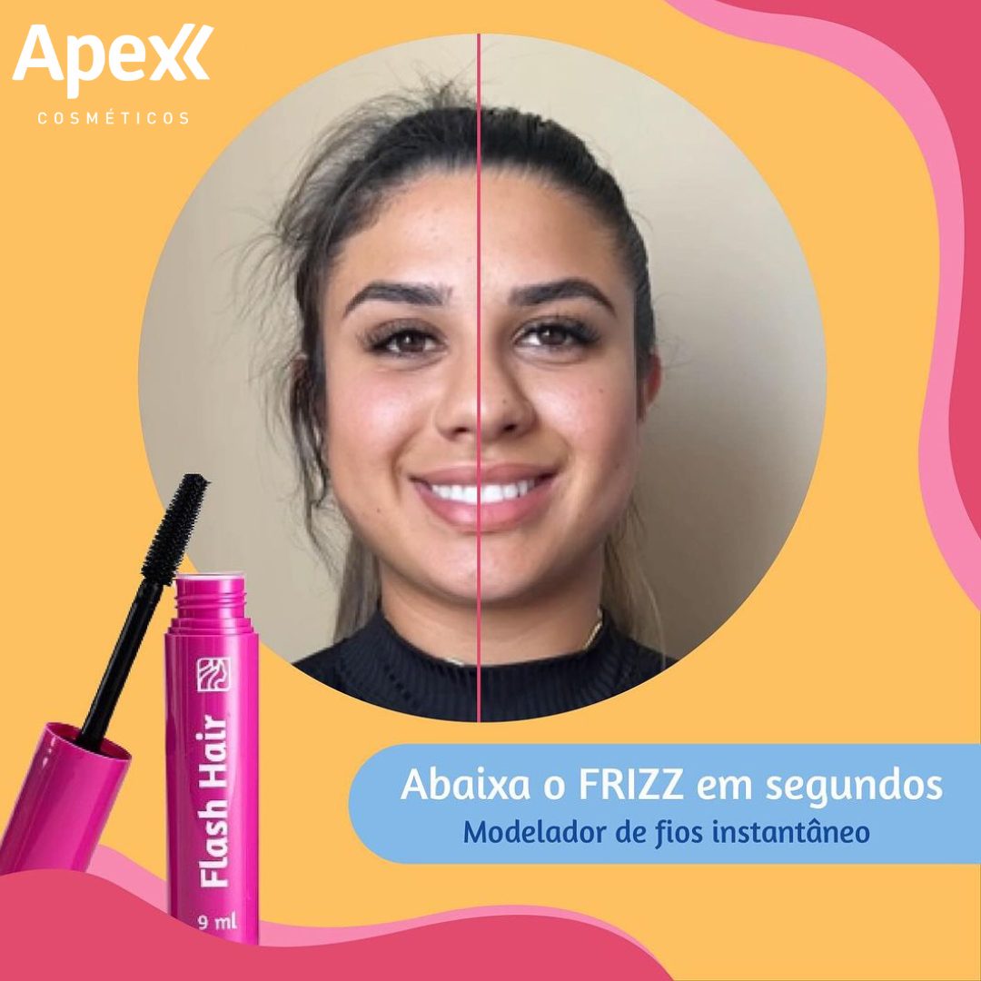 Super novidade: Flash Hair modelador de fios ANTI FRIZZ - Apex